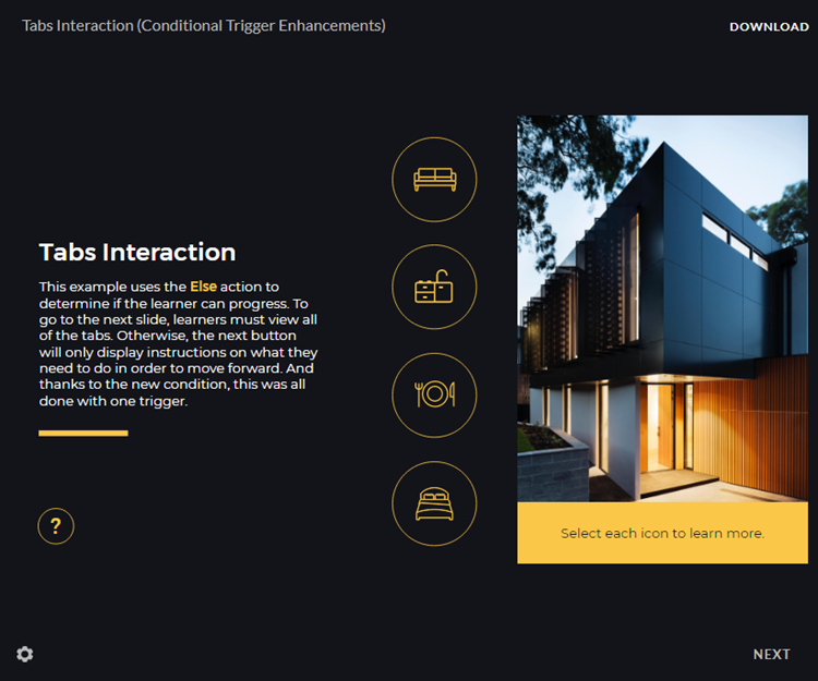 Storyline 360 Conditional Trigger Enhancements Articulate Support